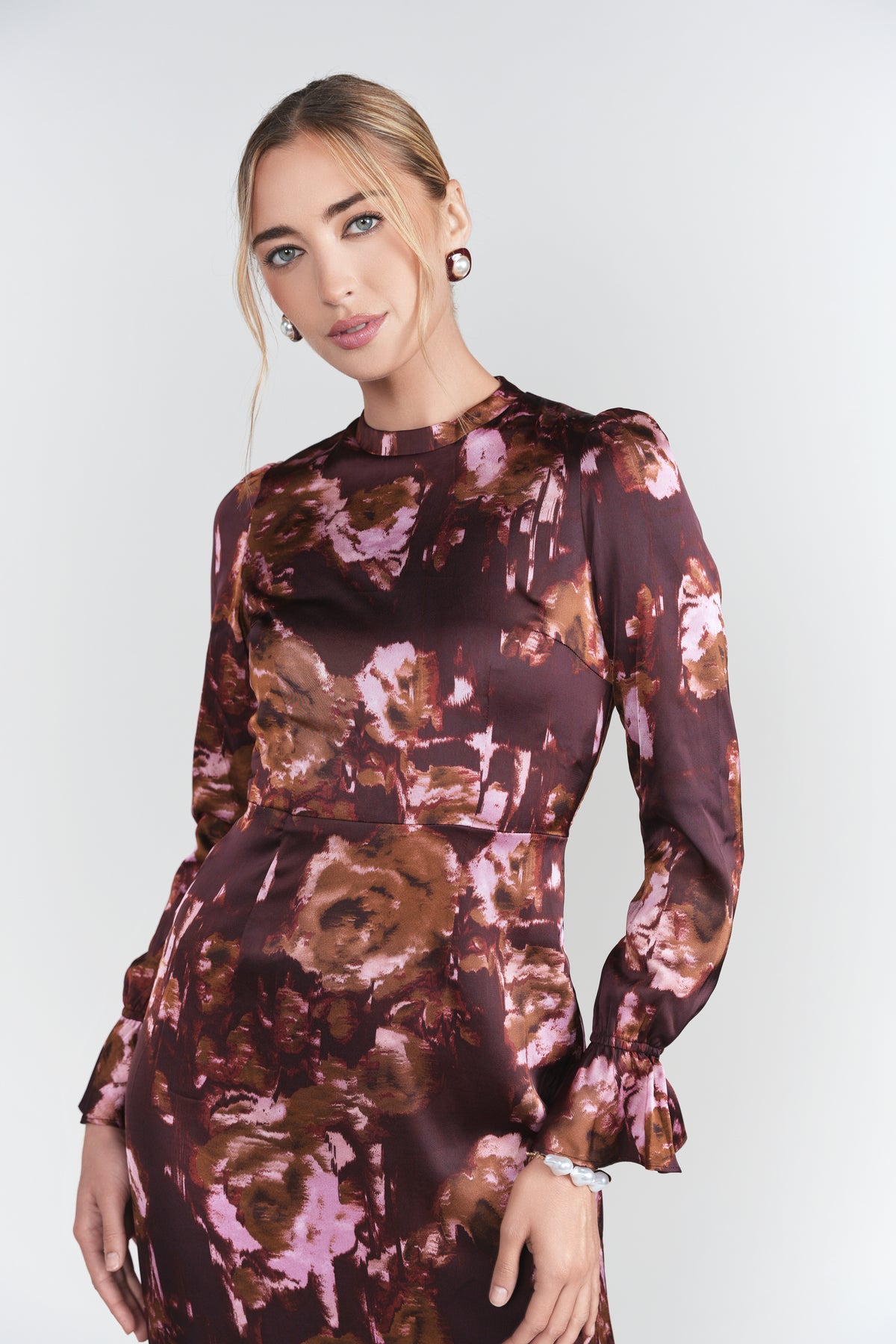 Aliza Dress- Maroons | Adina Las Vegas